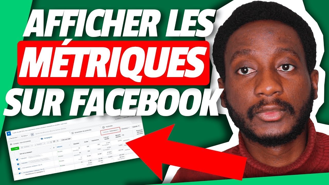 COMMENT régler le BUG d’affichage des MÉTRIQUES sur FACEBOOK ADS ...